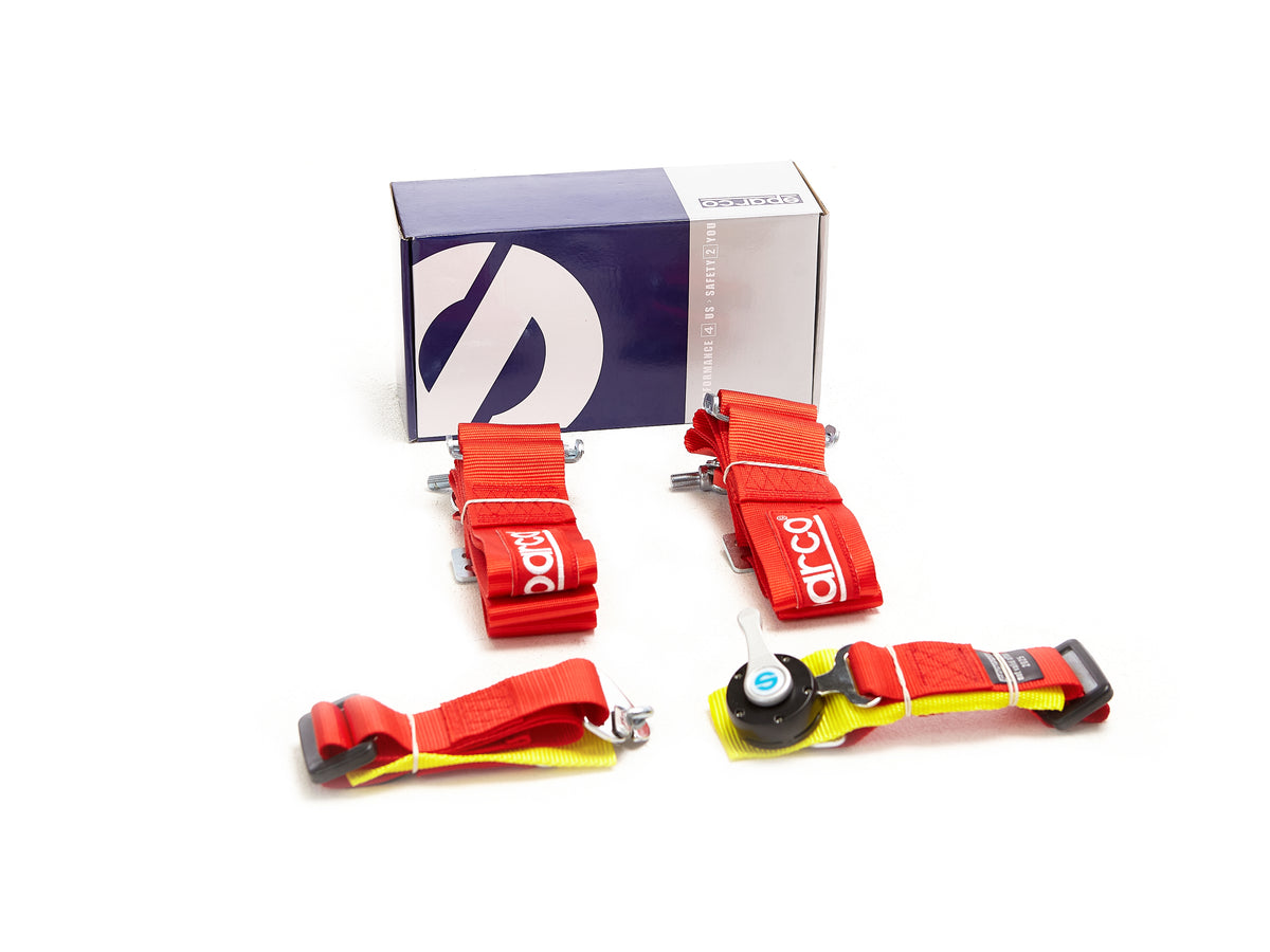 Sparco 4 Point Racing Harness – RaceKraft Simulations