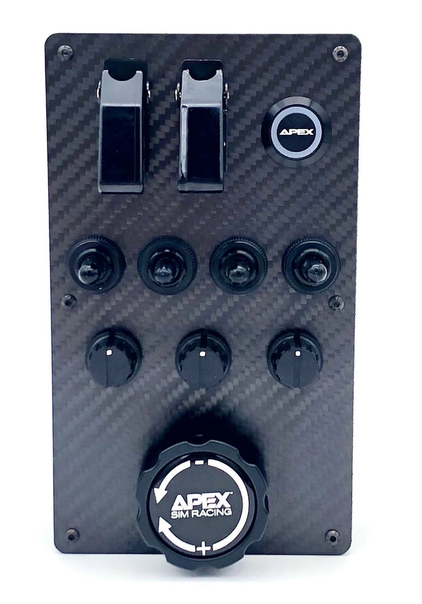 Apex Button Box Vertical Mount V2 – RaceKraft Simulations